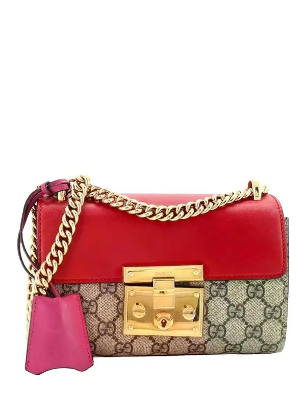 Gucci Padlock Small Crossbody Bag - Brown
