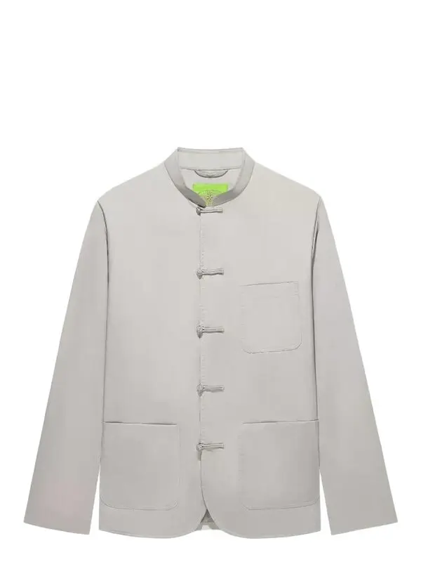 Shanghai Tang Chest-pocket Jacket - Grey