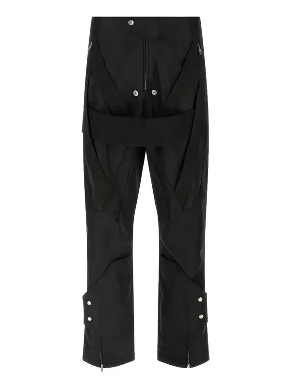 Rick Owens Multi-zip Trousers - Black