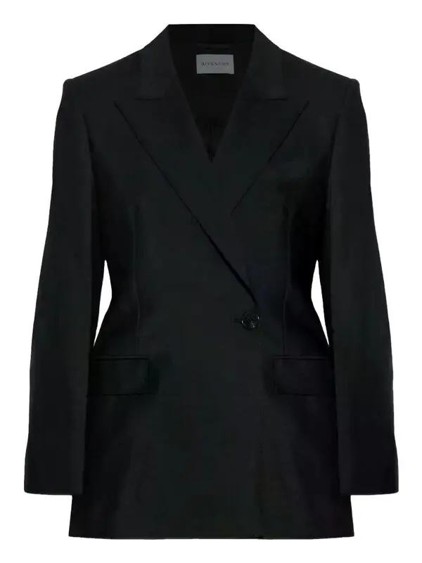 Givenchy Single-breasted Blazer - Black