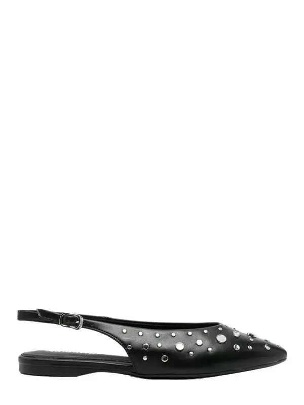 TAMARIS Studded Slingback Pumps - Black