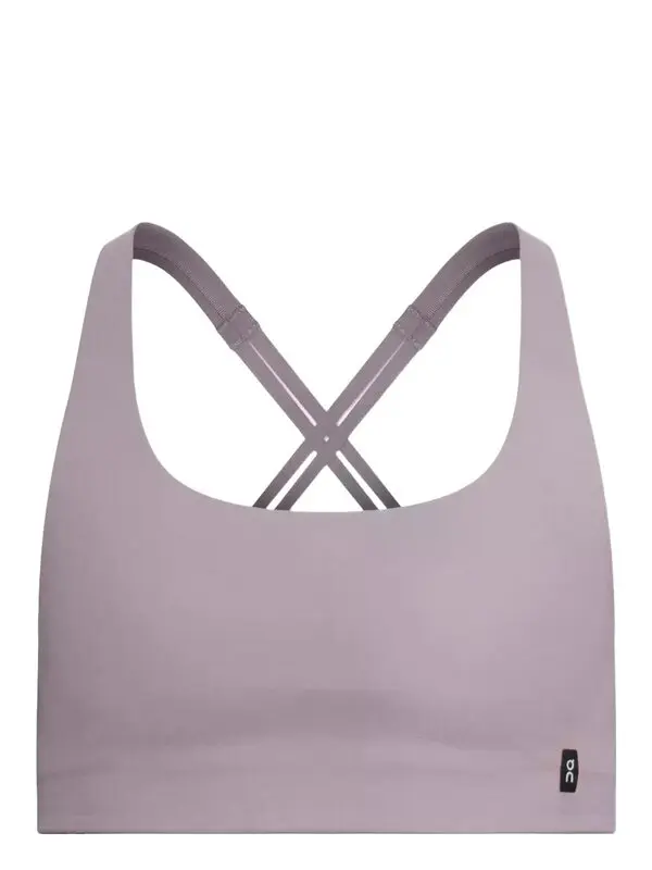 On Criss-cross Bra - Purple