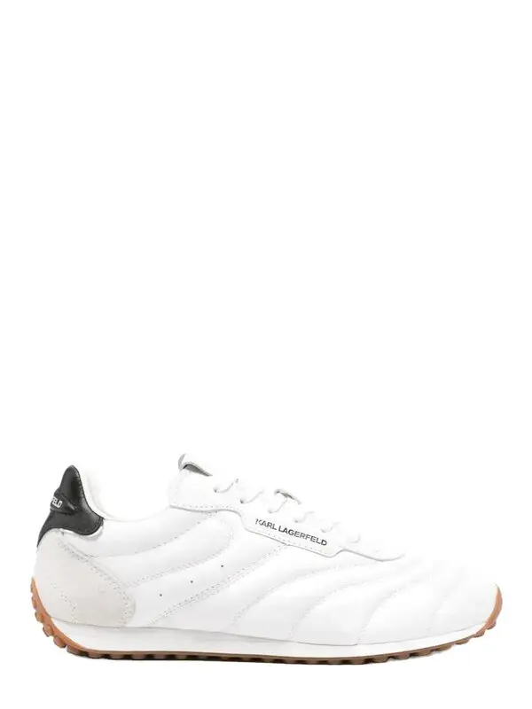 Karl Lagerfeld Astra Quilted Sneakers - White