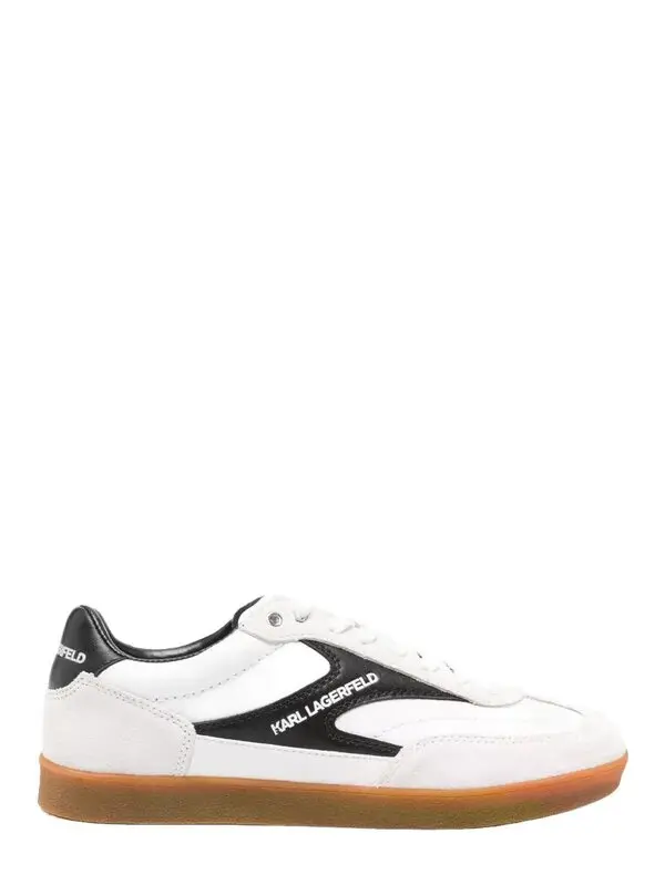 Karl Lagerfeld Lace-up Sneakers - White