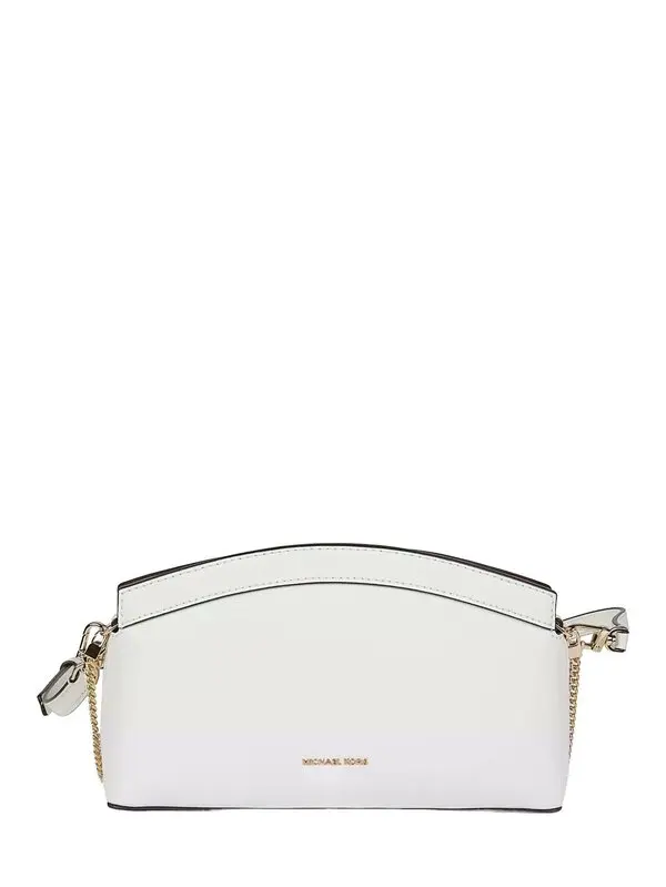 Michael Kors Athena Cross Body Bag - White