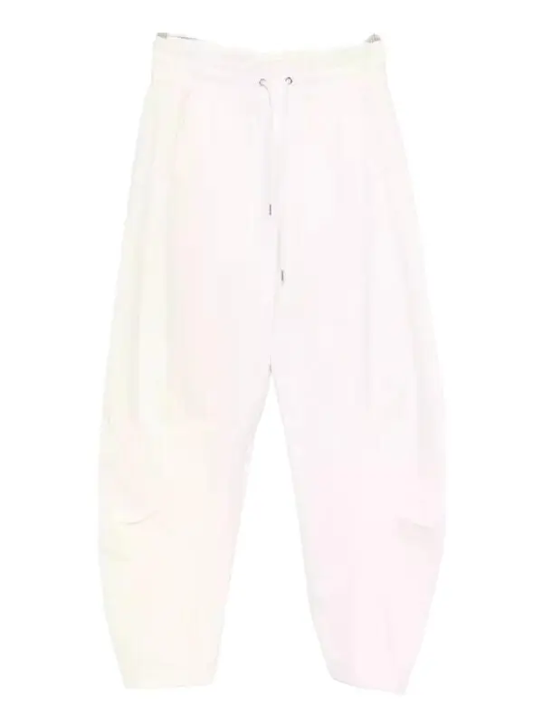 High Drawstring Trousers - Neutrals