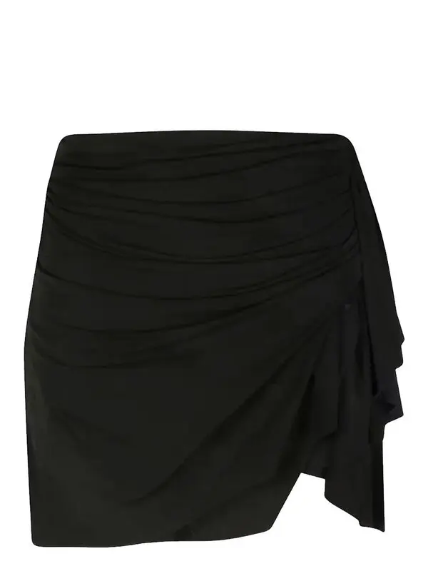 IRO PARIS Draped Mini Skirt - Black