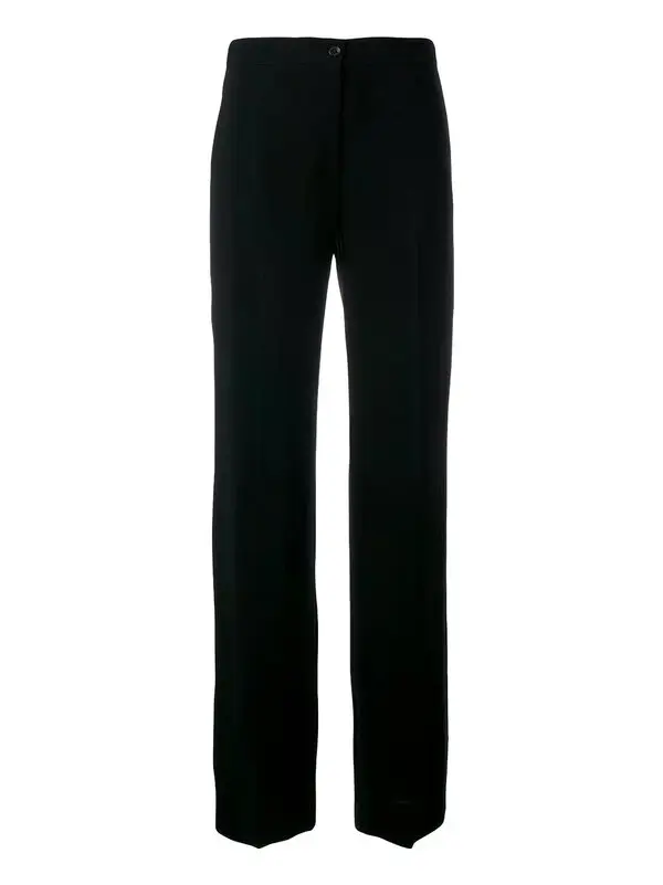 Alberto Biani Wide-leg Trousers - Black