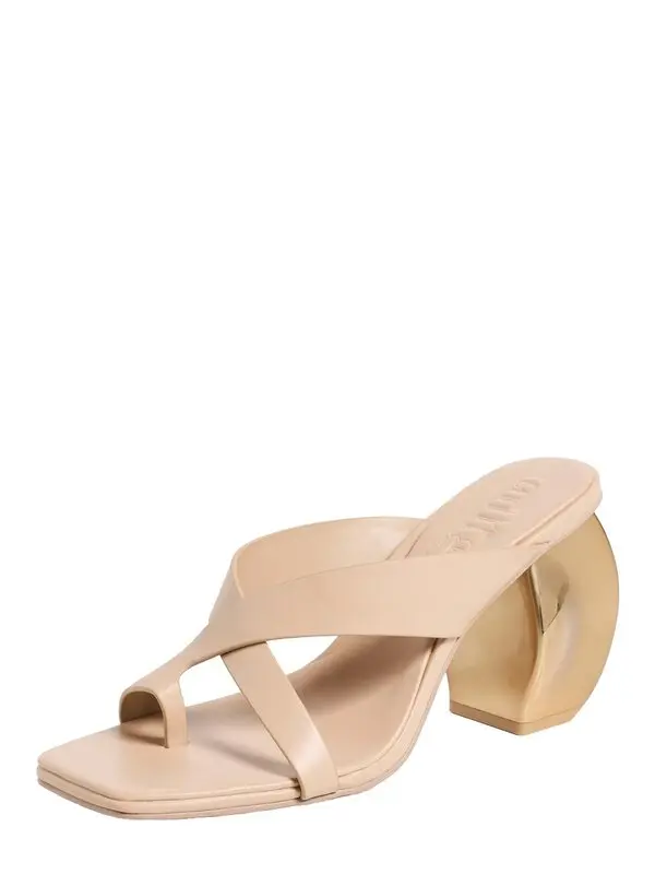 Cult Gaia Nina High Heel Sandals - Sesame