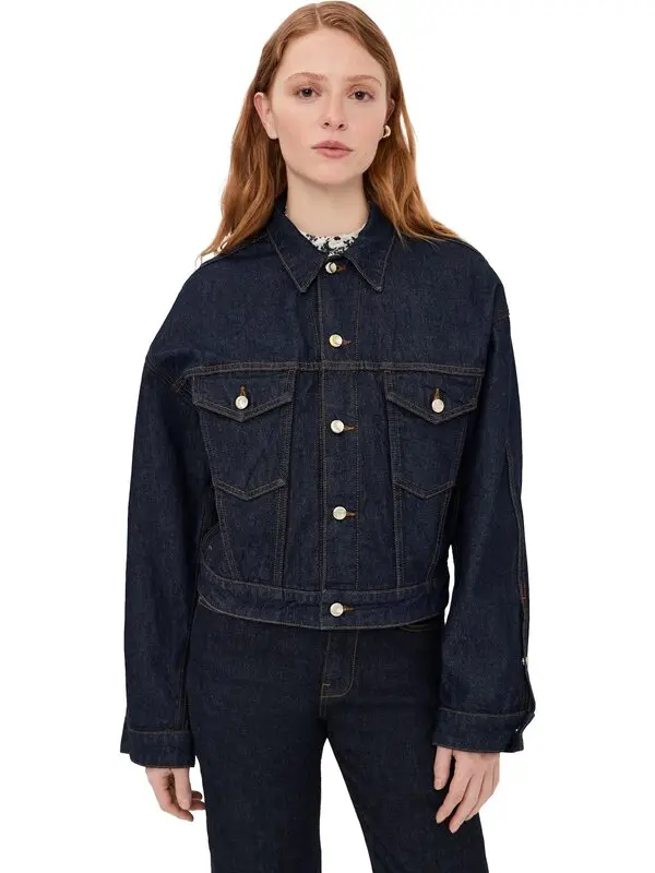 Ossou Sway Denim Jacket - Sable Wash