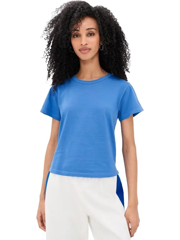 LESET The Margo Tee - Bleuet