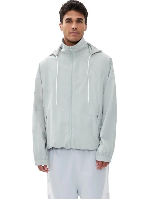 MAISON MARGIELA Windbreaker Jacket - Sage Grey