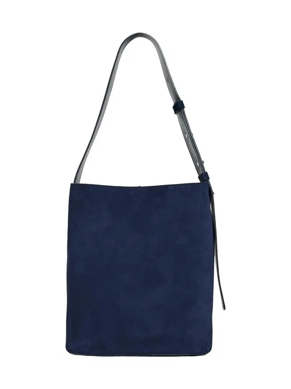 Lié Studio The Norma Tote - Midnight Blue Suede
