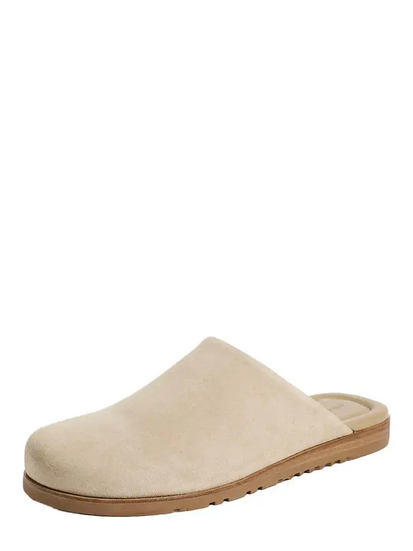 Simkhai Emery Suede Clogs - Desert