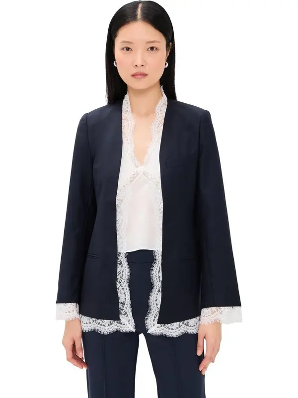 Sea Fiora Wool Jacket - Navy