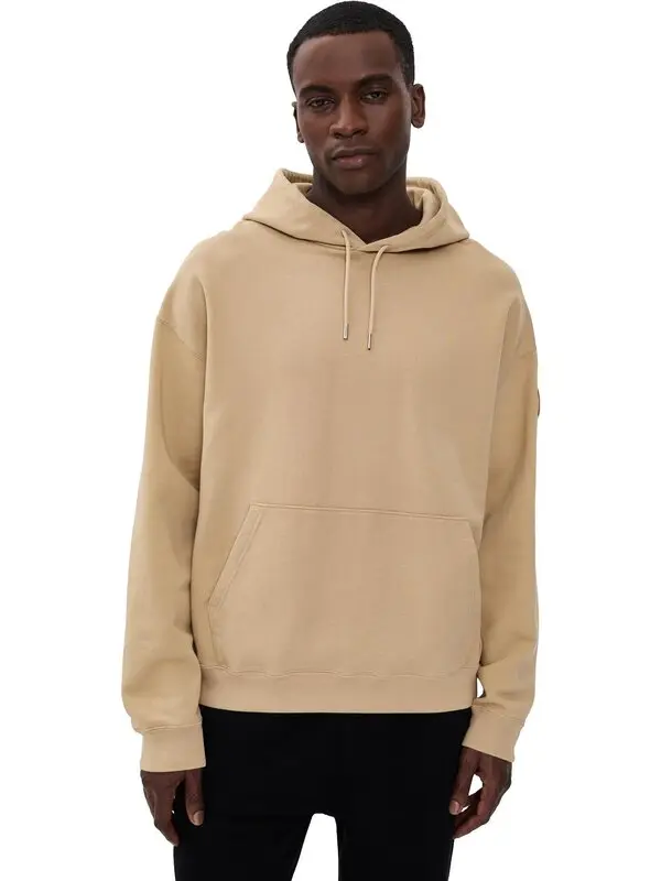 Canada Goose Rove Hoodie With Tonal Disc - Ecru Beige
