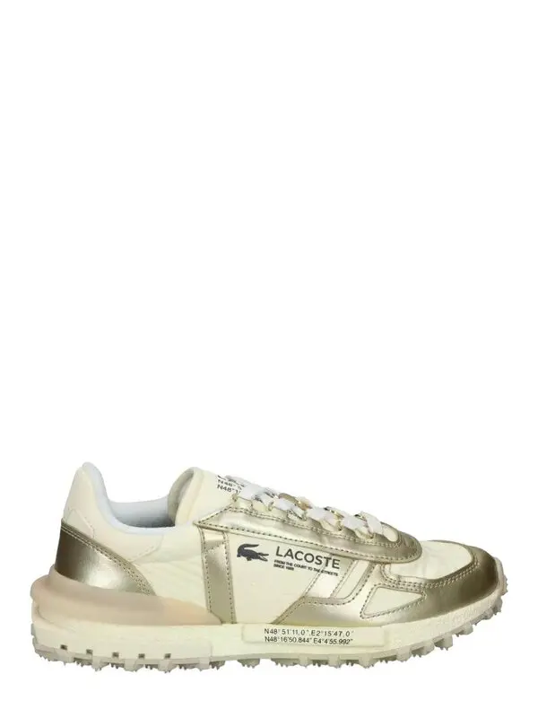 Lacoste Elite Active Metallic-detail Sneakers - Neutrals