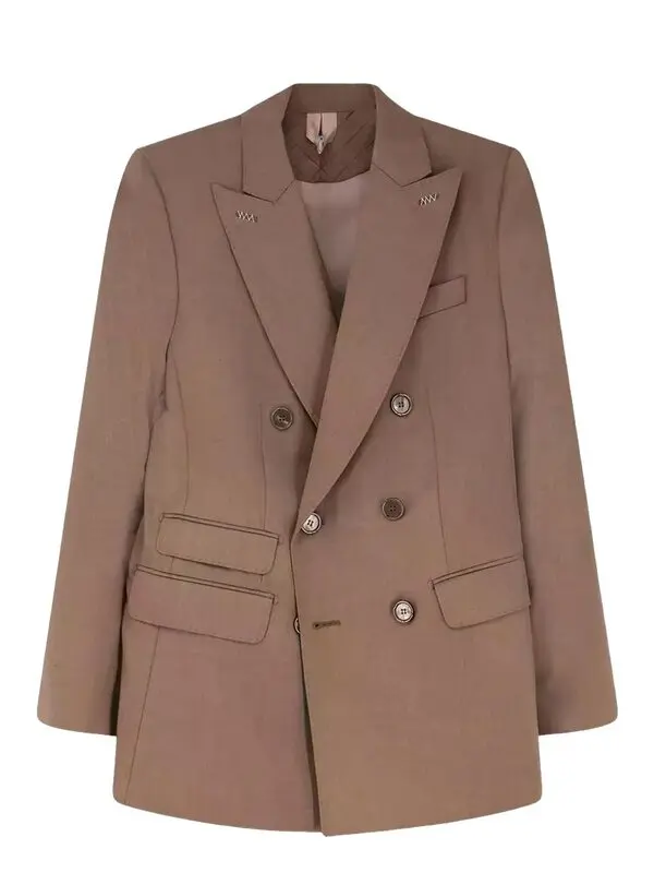 Max Mara Cupola Double-breasted Blazer - Brown