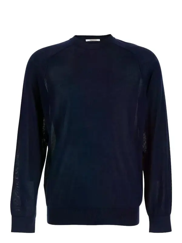 KANGRA Crew-neck Sweater - Blue