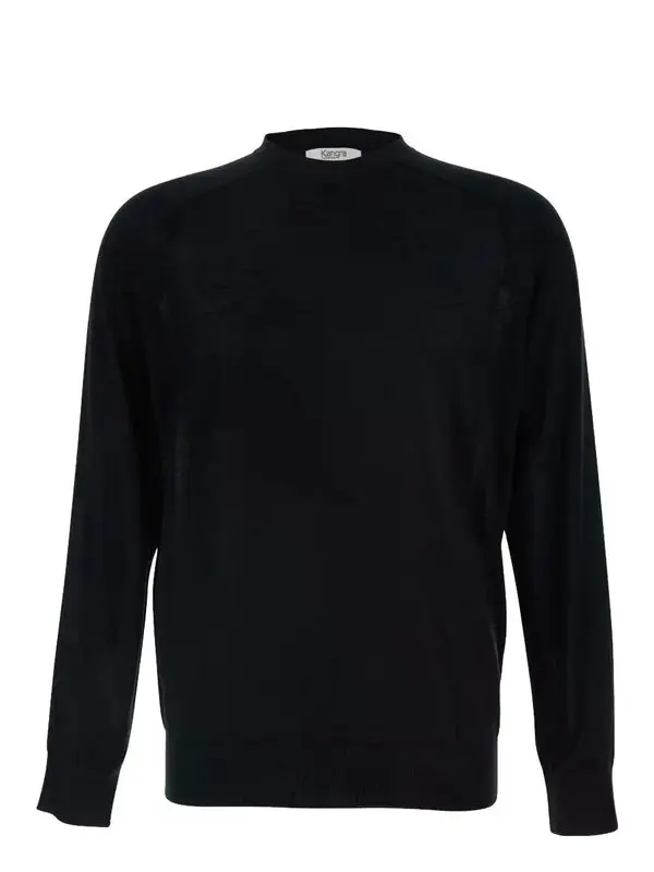 KANGRA Crew-neck Sweater - Black