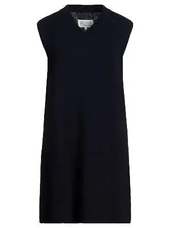 MAISON MARGIELA Wool Mini Dress - Navy