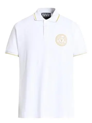 Versace Polo Shirt Size Cotton - White
