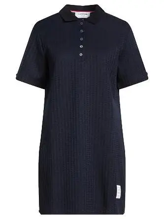 Thom Browne Mini Flared Dress - Blue