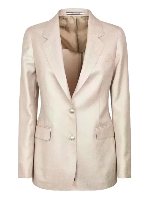 Tagliatore Buttoned Blazer - Neutrals