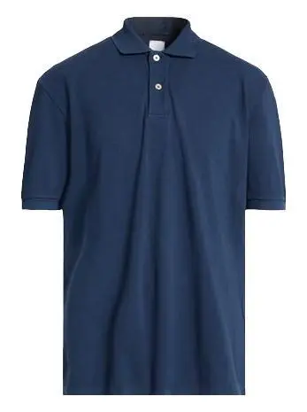 Eleventy Platinum Polo Shirt Size Cotton - Navy