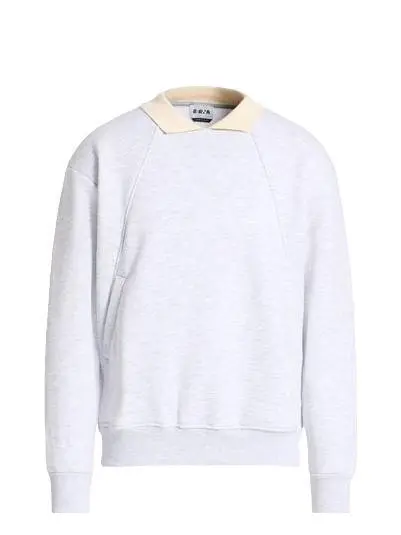 BERNA Sweatshirt In Light Cotton And Polyester - Grey