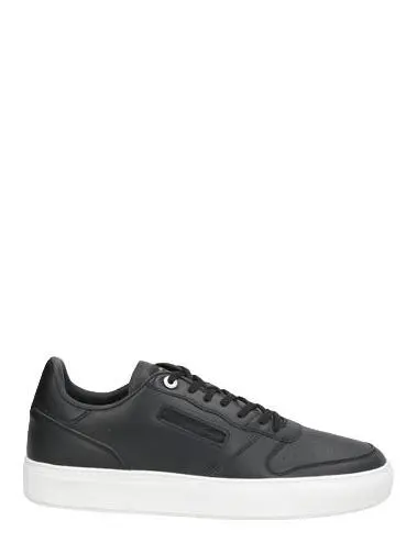Paul & Shark Leather Low-top Sneakers - Black