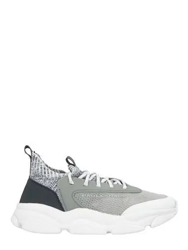 Paul & Shark Sneakers In Synthetic Material And Textile Fibers - Grey