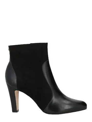 Cosmoparis Leather Ankle Boots - Black