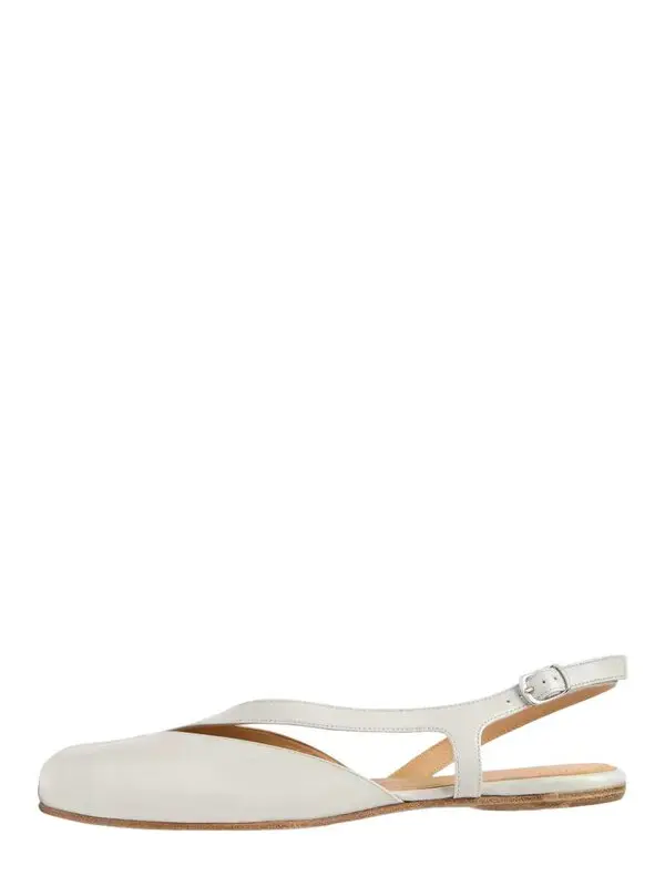 MAISON MARGIELA Tabi Split-toe Slingback Sandals - White