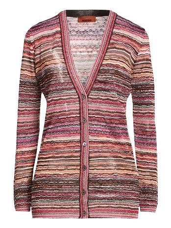 Missoni Multicolor Knit Cardigan - Rust