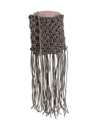 Giuseppe Di Morabito Cross-body Bag With Fringe - Grey
