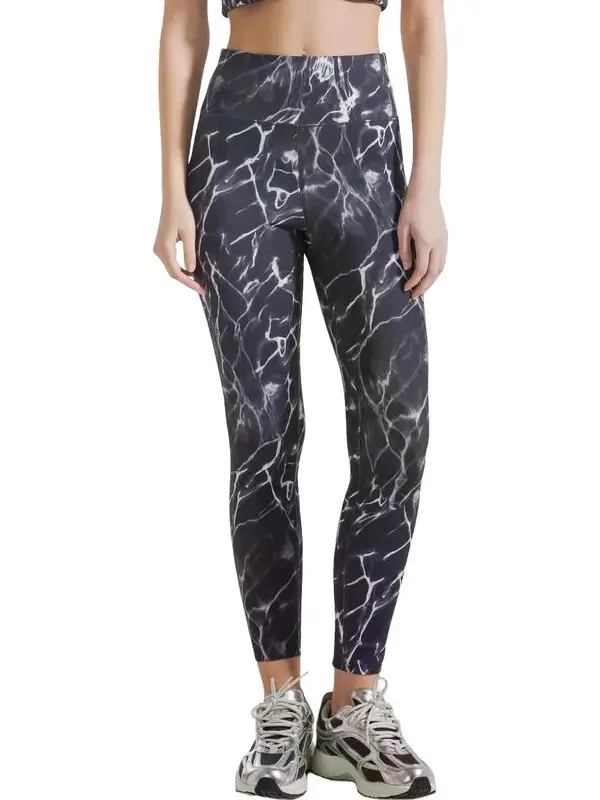 DEHA Printed Leggings - Black
