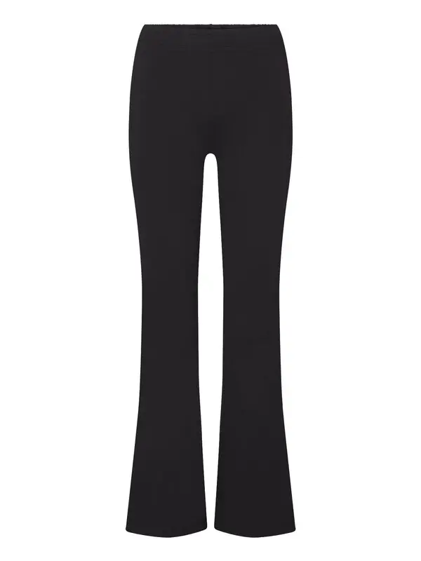 SKIMS Low Rise Mini Flare Pants - Obsidian