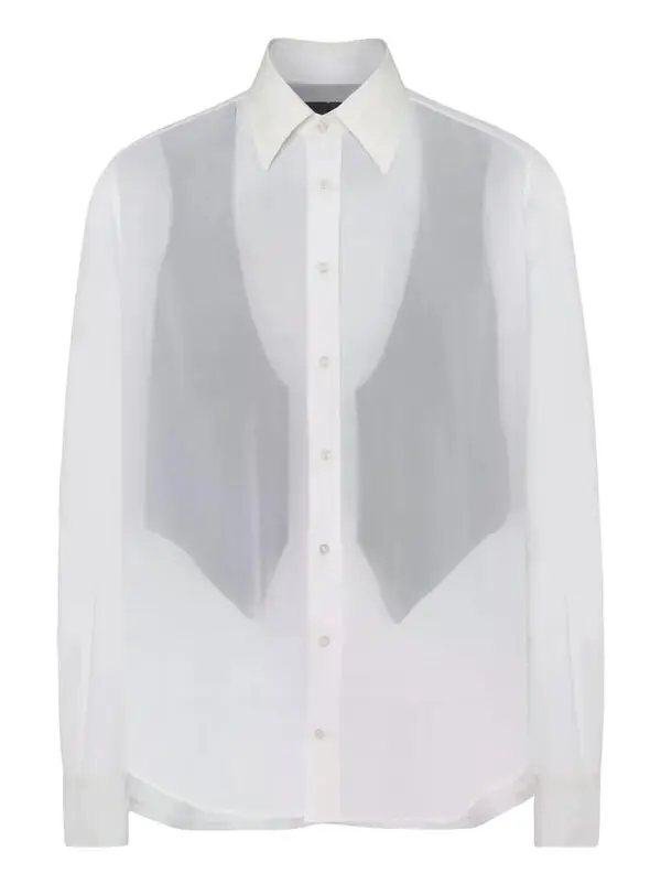 MAISON MARGIELA Long-sleeves Shirt - White
