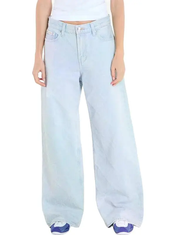 Calvin Klein Wide-leg Jeans - Blue