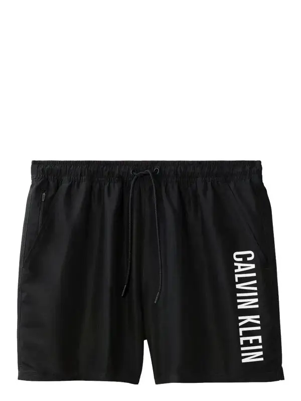 Calvin Klein Intense Power Drawstring Swim Shorts - Black
