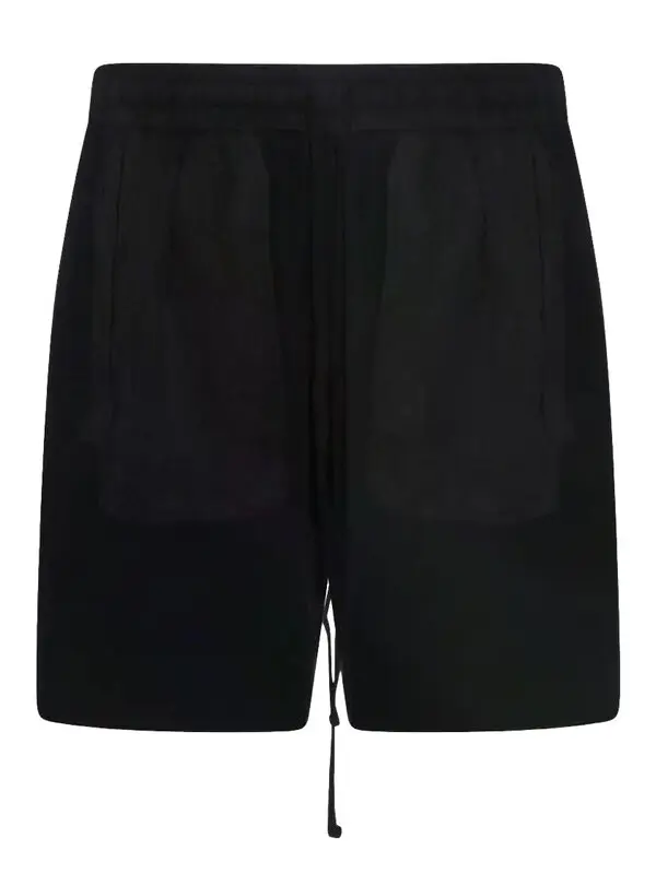 THOM KROM Drawstring Shorts - Black