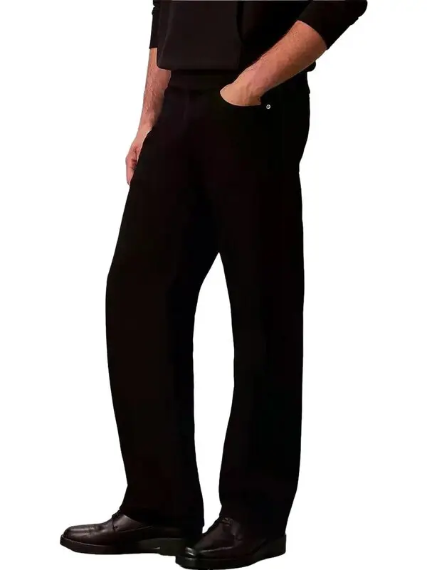 Calvin Klein Wide-leg Jeans - Black