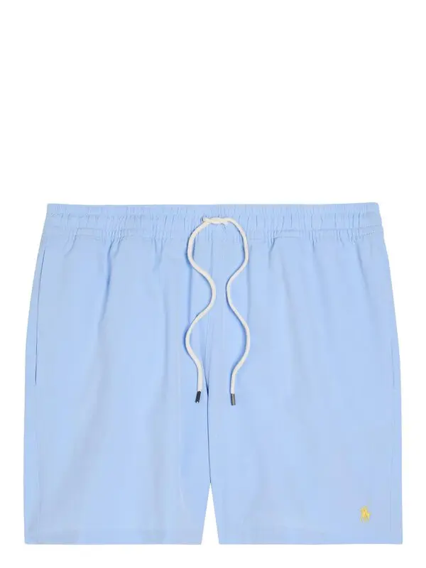 Polo Ralph Lauren Traveller Logo-embroidered Woven Swim Shorts - Blue
