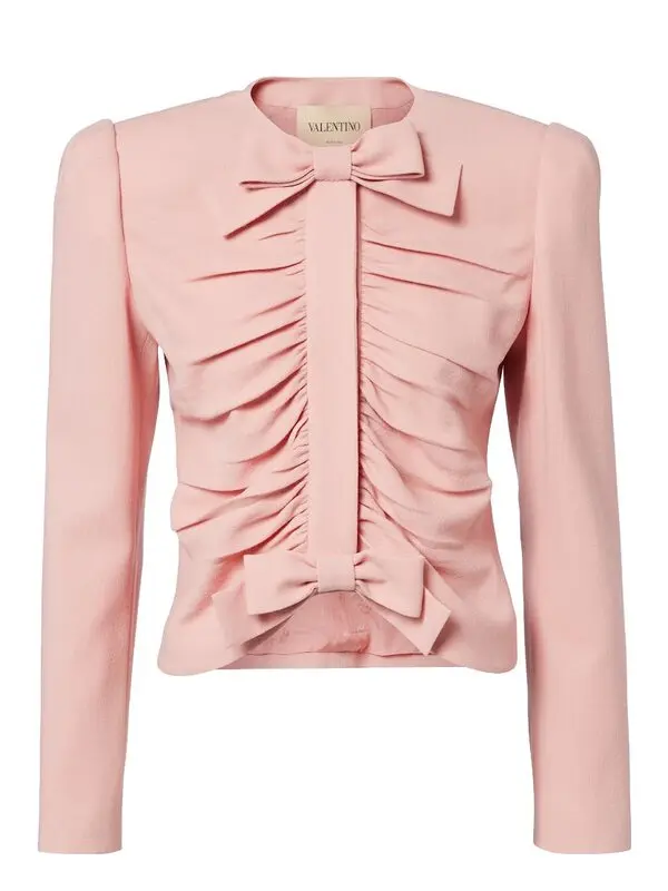 Valentino Garavani Virgin Wool Vest - Pink