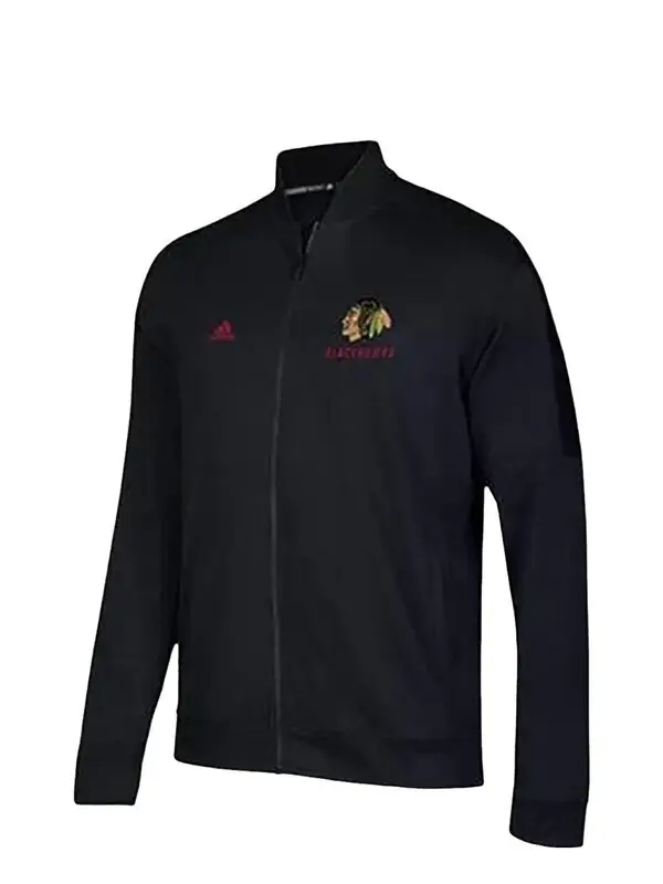 Adidas X Nhl Chicago Blackhawks Team Issue Sweatshirt - Black