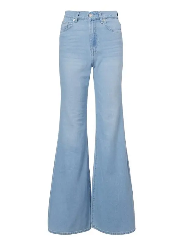 7 For All Mankind Retro Flare Flared Jeans - Blue