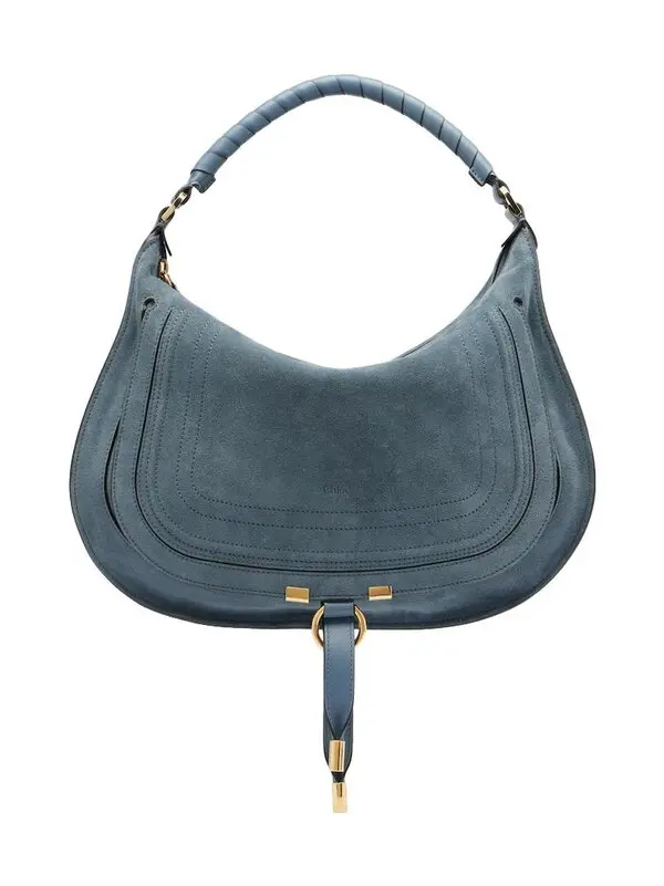 Chloé Marcie Medium Shoulder Bag - Blue