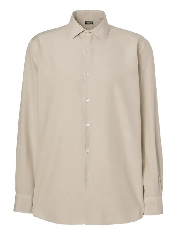 Zegna Silk Shirt - White