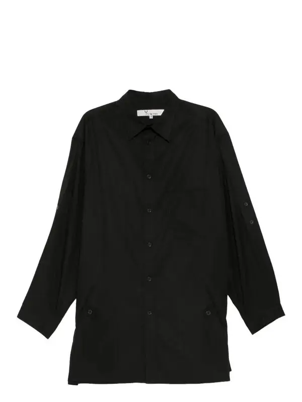 Y’s Button-up Shirt - Black
